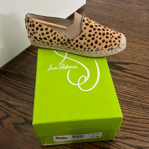 Sam Edelman | Shoes | New In Box Sam Edelman Kesia Cheetah Print ...
